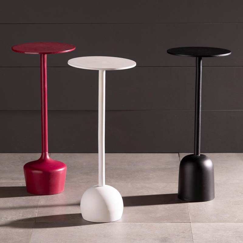 Outdoor Martini Table - White